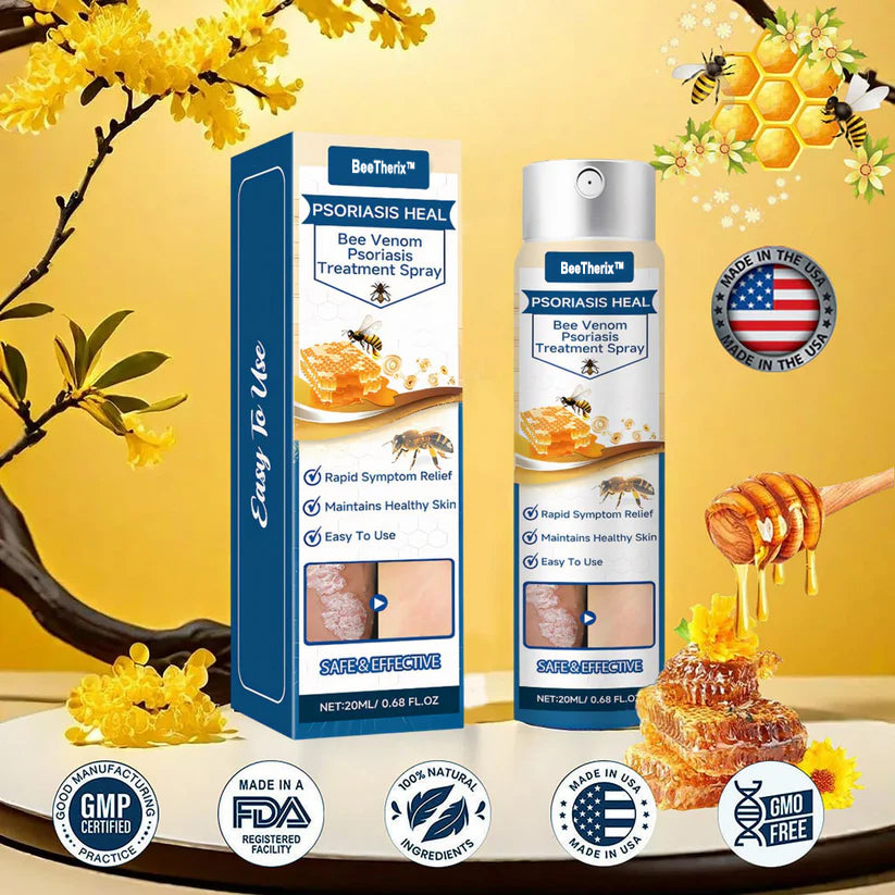 🐝 SPECIAL DEAL: 60% OFF 💛 BeeTherix™ Psoriasis Heal Bee Venom Spray – Lagoolight