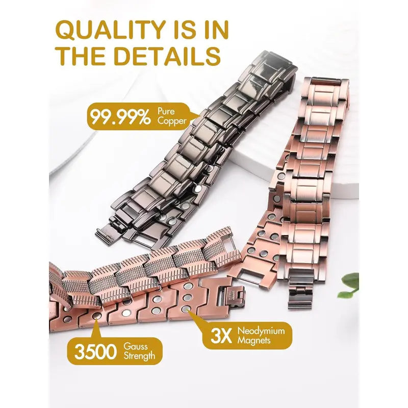 Copper Magnetic Bracelet – Boost Circulation & Ease Daily Fatigue 💪 ...